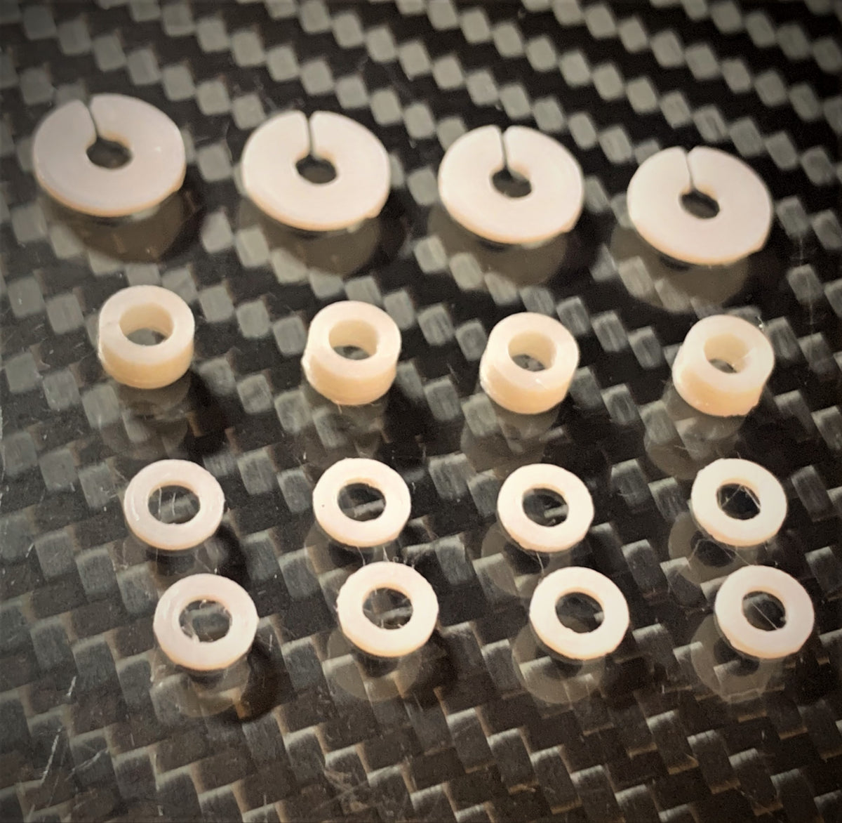 Plastic Spacers Set for - compatible with OG internal-load RC10 shocks ...