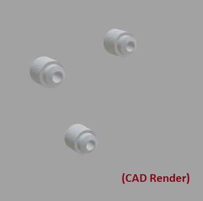 RC10GX Gearbox Stand-offs – Grand Prix 3D