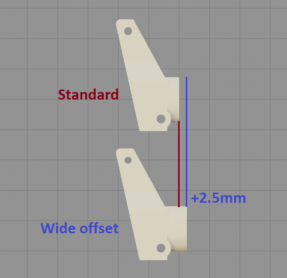 RC10 style option Rear Uprights (pair) – Grand Prix 3D