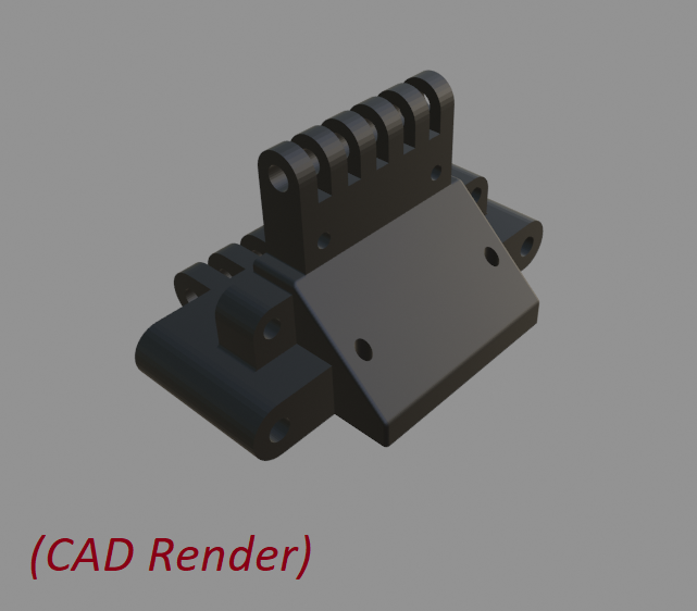 Losi XX Bulkhead - Front – Grand Prix 3D